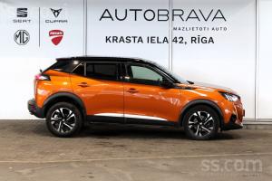 Orange Peugeot 2008 2021 in Riga, with an engine capacity of 1.50 L and mileage of 112 thousand km for 14490 €, photo 6 on AUTOMOTO.COM.LV