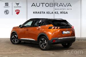 Orange Peugeot 2008 2021 in Riga, with an engine capacity of 1.50 L and mileage of 112 thousand km for 14490 €, photo 7 on AUTOMOTO.COM.LV