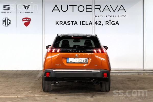 Peugeot 2008 2021 in Riga on AUTOMOTO.COM.LV Orange Peugeot 2008 2021 in Riga, with an engine capacity of 1.50 L and mileage of 112 thousand km for 14490 €, photo 8 on AUTOMOTO.COM.LV