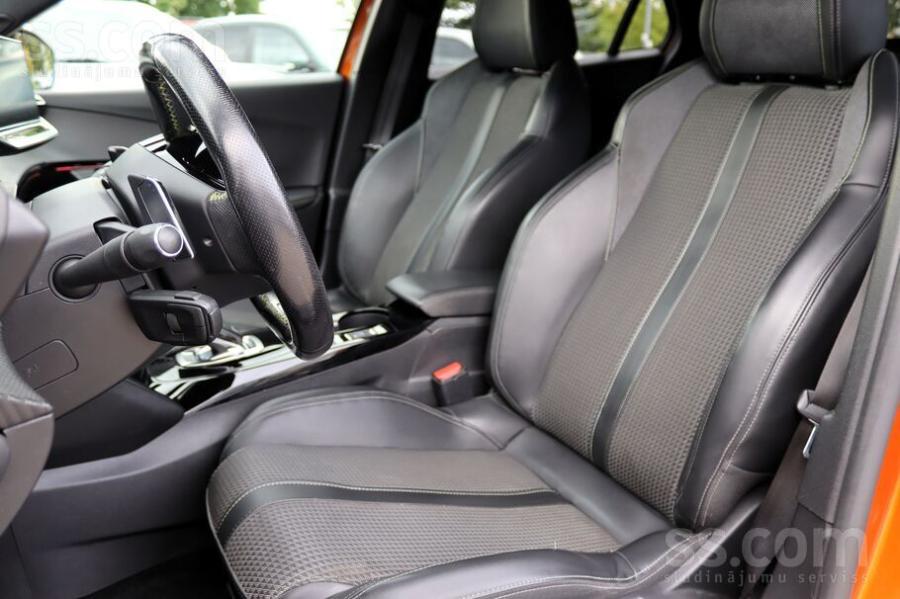 Orange Peugeot 2008 2021 in Riga, with an engine capacity of 1.50 L and mileage of 112 thousand km for 14490 €, photo 19 on AUTOMOTO.COM.LV