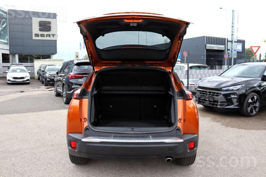 Orange Peugeot 2008 2021 in Riga, with an engine capacity of 1.50 L and mileage of 112 thousand km for 14490 €, photo 22 on AUTOMOTO.COM.LV