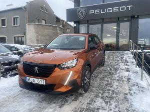 Orange Peugeot 2008 2022 in Siauliai, with an engine capacity of 1.20 L and mileage of 72 thousand km for 12700 €, photo  on AUTOMOTO.COM.LV