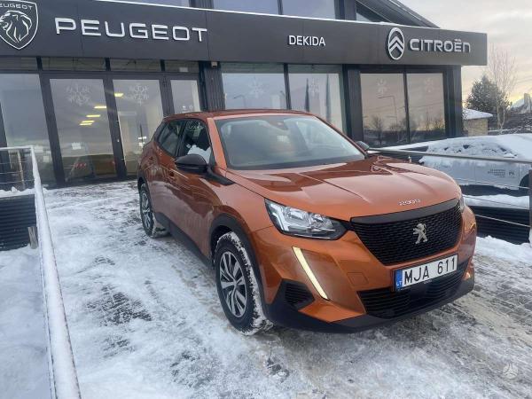 Oranžs Peugeot 2008 2022 Šauļi, ar dzinēja tilpumu 1.20 L un nobraukumu 72 tūkst. km par 12700 €, foto 3 vietnē AUTOMOTO.COM.LV