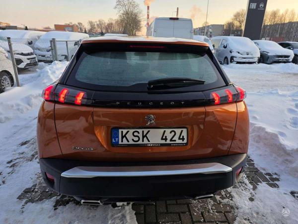 Orange Peugeot 2008 2022 in Klaipeda, with an engine capacity of 1.20 L and mileage of 69 thousand km for 16900 €, photo 5 on AUTOMOTO.COM.LV