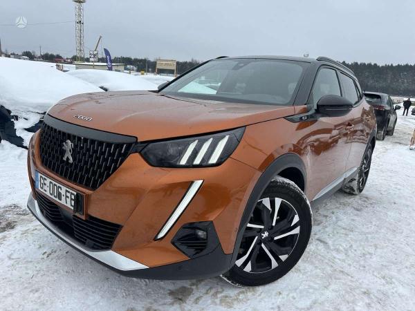 Oranžs Peugeot 2008 2022 Viļņa, ar dzinēja tilpumu 1.50 L un nobraukumu 186 tūkst. km par 14519 €, foto 1 vietnē AUTOMOTO.COM.LV