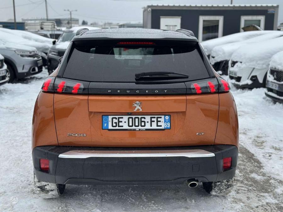 Oranžs Peugeot 2008 2022 Viļņa, ar dzinēja tilpumu 1.50 L un nobraukumu 186 tūkst. km par 14519 €, foto 7 vietnē AUTOMOTO.COM.LV