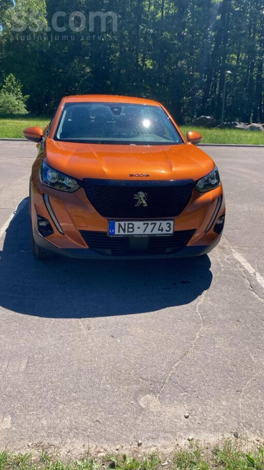 Oranžs Peugeot 2008 2022 Rīga, ar dzinēja tilpumu 1.20 L un nobraukumu 43 tūkst. km par 13500 €, foto 1 vietnē AUTOMOTO.COM.LV