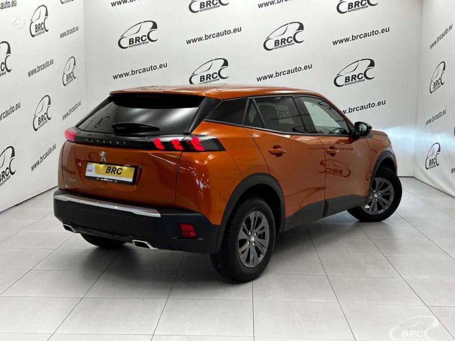 Oranžs Peugeot 2008 2022 Viļņa, ar dzinēja tilpumu 1.20 L un nobraukumu 85 tūkst. km par 13900 €, foto 4 vietnē AUTOMOTO.COM.LV