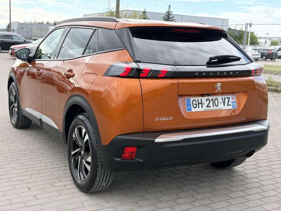 Orange Peugeot 2008 2022 in Marijampole, with an engine capacity of 1.20 L and mileage of 63 thousand km for 13552 €, photo 14 on AUTOMOTO.COM.LV