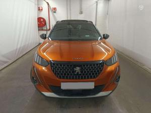 Orange Peugeot 2008 2022 in Vilnius, with an engine capacity of 1.20 L and mileage of 114 thousand km for 17620 €, photo  on AUTOMOTO.COM.LV