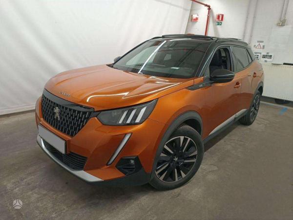 Orange Peugeot 2008 2022 in Vilnius, with an engine capacity of 1.20 L and mileage of 114 thousand km for 17620 €, photo 2 on AUTOMOTO.COM.LV