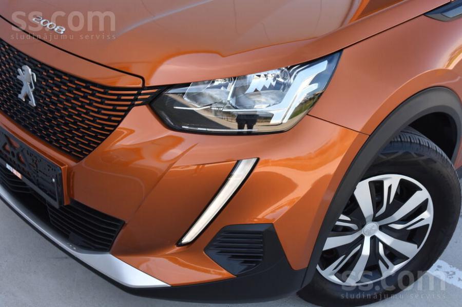 Orange Peugeot 2008 2022 in Riga, with an engine capacity of 1.20 L and mileage of 31 thousand km for 19990 €, photo 25 on AUTOMOTO.COM.LV