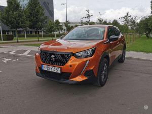 Orange Peugeot 2008 2022 in Kaunas, with an engine capacity of 1.20 L and mileage of 59 thousand km for 15000 €, photo  on AUTOMOTO.COM.LV