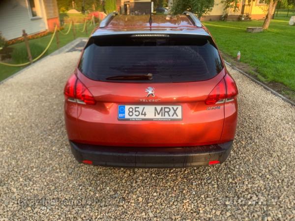 Orange Peugeot 2008 2014 in Viljandi, with an engine capacity of 1.20 L and mileage of 154 thousand km for 3450 €, photo 3 on AUTOMOTO.COM.LV