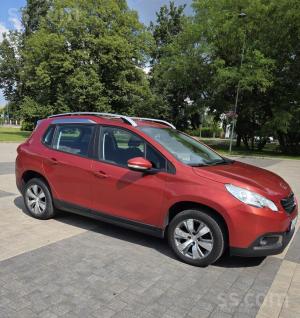 Orange Peugeot 2008 2014 in Ogre, with an engine capacity of 1.60 L and mileage of 189 thousand km for 4950 €, photo  on AUTOMOTO.COM.LV