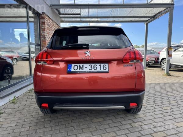 Orange Peugeot 2008 2015 in Talsi, with an engine capacity of 1.20 L and mileage of 94 thousand km for 6350 €, photo 4 on AUTOMOTO.COM.LV