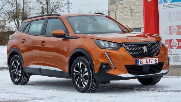 Orange Peugeot 2008 2020 in Jelgava, with an engine capacity of 1.20 L and mileage of 147 thousand km for 12450 €, photo 1 on AUTOMOTO.COM.LV