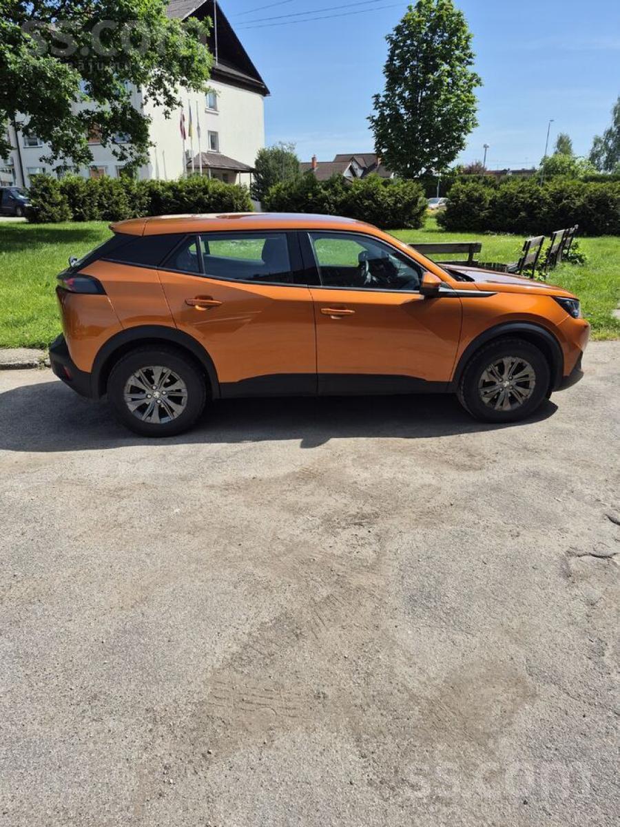 Oranžs Peugeot 2008 2020 Ogre, ar dzinēja tilpumu 1.20 L un nobraukumu 96 tūkst. km par 10500 €, foto 5 vietnē AUTOMOTO.COM.LV