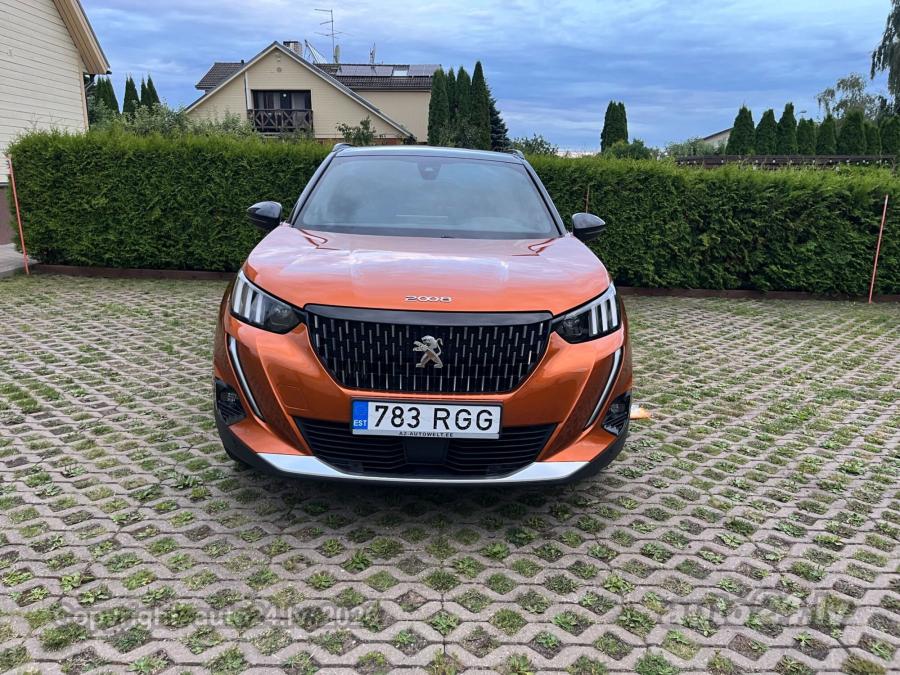 Orange Peugeot 2008 2020 in Tallinn, with an engine capacity of 1.20 L and mileage of 122 thousand km for 14000 €, photo 3 on AUTOMOTO.COM.LV