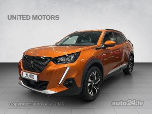 Oranžs Peugeot 2008 2021 Tallina, ar dzinēja tilpumu 1.50 L un nobraukumu 77 tūkst. km par 16900 €, foto  vietnē AUTOMOTO.COM.LV