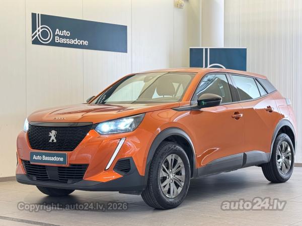Orange Peugeot 2008 2023 in Tallinn, with an engine capacity of 1.20 L and mileage of 102 thousand km for 15900 €, photo 1 on AUTOMOTO.COM.LV