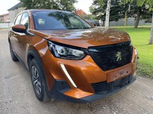 Oranžs Peugeot 2008 2021 Tauragė, ar dzinēja tilpumu 1.20 L un nobraukumu 82 tūkst. km par 6900 €, foto  vietnē AUTOMOTO.COM.LV