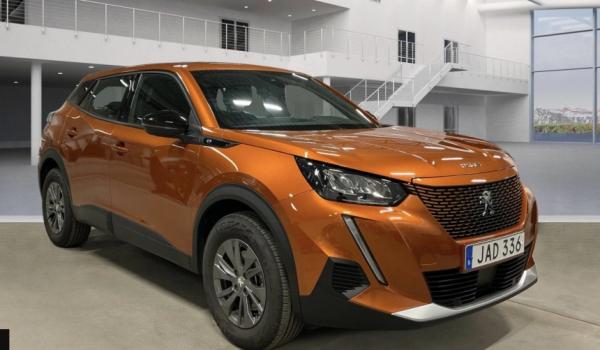 Orange Peugeot 2008 2023 in Riga, with an engine capacity of 0.00 L and mileage of 21 thousand km for 18550 €, photo 3 on AUTOMOTO.COM.LV