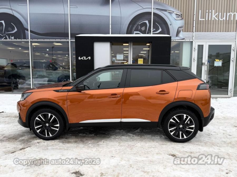 Oranžs Peugeot 2008 2020 Tallina, ar dzinēja tilpumu 1.20 L un nobraukumu 111 tūkst. km par 14900 €, foto 2 vietnē AUTOMOTO.COM.LV