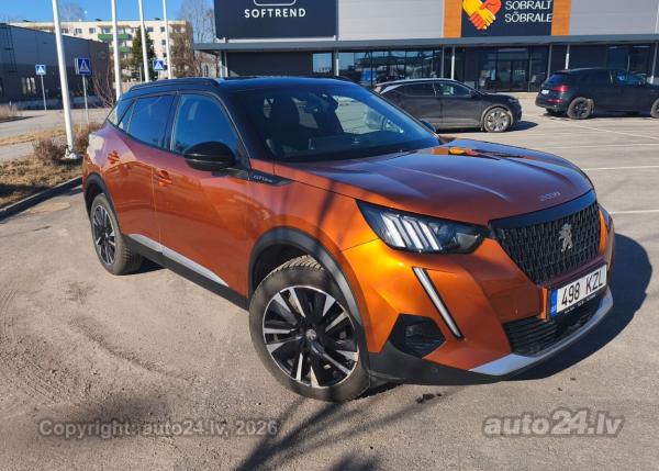 Orange Peugeot 2008 2020 in Tartu, with an engine capacity of 1.20 L and mileage of 83 thousand km for 15900 €, photo 1 on AUTOMOTO.COM.LV