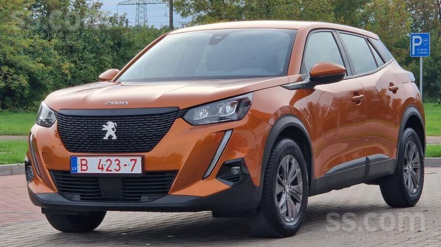 Orange Peugeot 2008 2020 in Jelgava, with an engine capacity of 1.20 L and mileage of 100 thousand km for 11250 €, photo 12 on AUTOMOTO.COM.LV