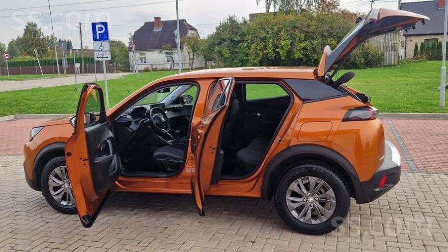 Orange Peugeot 2008 2020 in Jelgava, with an engine capacity of 1.20 L and mileage of 100 thousand km for 11250 €, photo 18 on AUTOMOTO.COM.LV