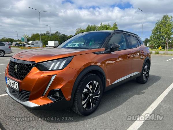 Oranžs Peugeot 2008 2021 Tallina, ar dzinēja tilpumu 1.50 L un nobraukumu 137 tūkst. km par 16500 €, foto 4 vietnē AUTOMOTO.COM.LV