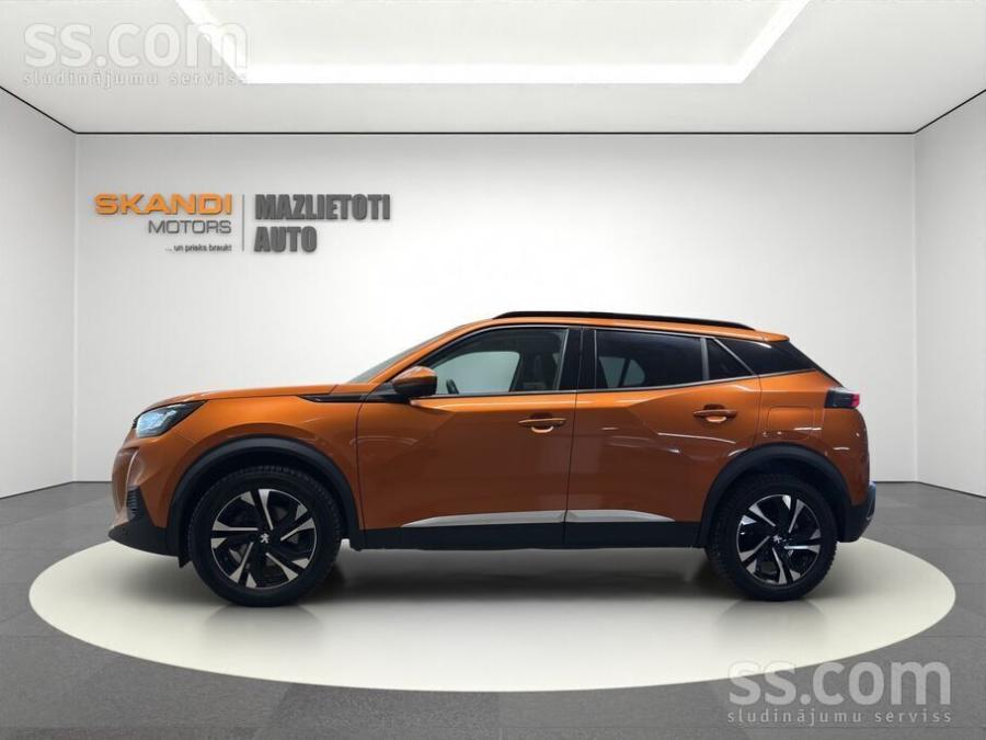 Orange Peugeot 2008 2021 in Riga, with an engine capacity of 1.50 L and mileage of 102 thousand km for 13990 €, photo 4 on AUTOMOTO.COM.LV
