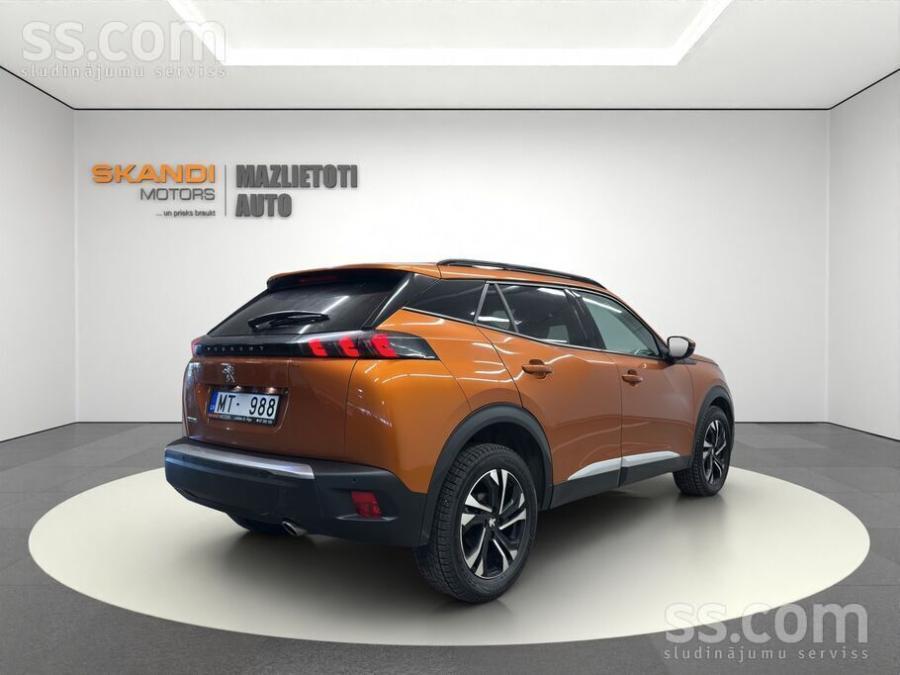 Orange Peugeot 2008 2021 in Riga, with an engine capacity of 1.50 L and mileage of 102 thousand km for 13990 €, photo 7 on AUTOMOTO.COM.LV