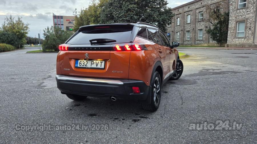 Oranžs Peugeot 2008 2021 Tallina, ar dzinēja tilpumu 1.50 L un nobraukumu 117 tūkst. km par 15700 €, foto 6 vietnē AUTOMOTO.COM.LV