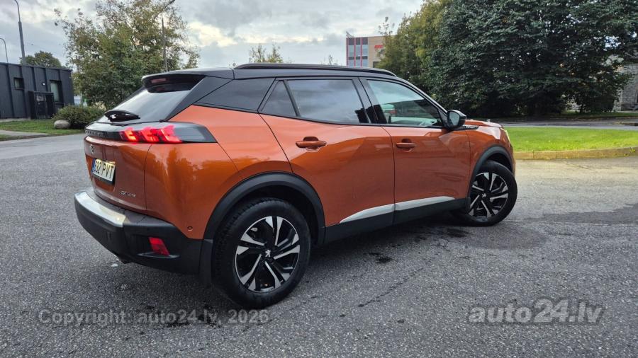 Oranžs Peugeot 2008 2021 Tallina, ar dzinēja tilpumu 1.50 L un nobraukumu 117 tūkst. km par 15700 €, foto 7 vietnē AUTOMOTO.COM.LV