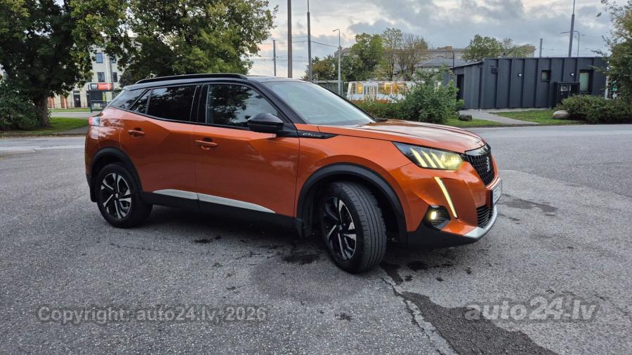 Oranžs Peugeot 2008 2021 Tallina, ar dzinēja tilpumu 1.50 L un nobraukumu 117 tūkst. km par 15700 €, foto 8 vietnē AUTOMOTO.COM.LV