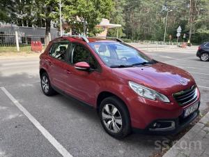 Red Peugeot 2008 2014 in Riga, with an engine capacity of 1.60 L and mileage of 136 thousand km for 5300 €, photo  on AUTOMOTO.COM.LV