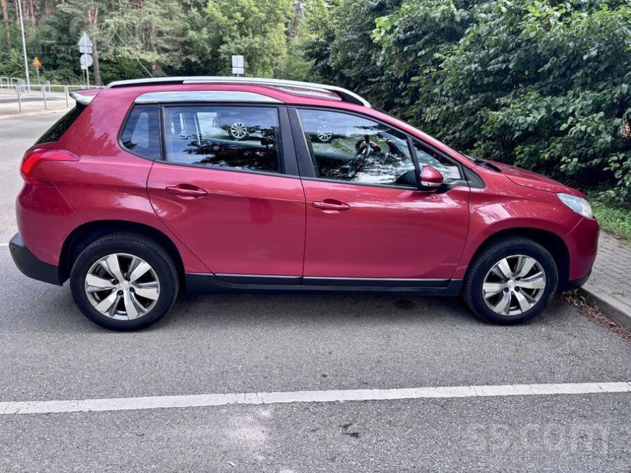 Sarkans Peugeot 2008 2014 Rīga, ar dzinēja tilpumu 1.60 L un nobraukumu 136 tūkst. km par 5300 €, foto 3 vietnē AUTOMOTO.COM.LV