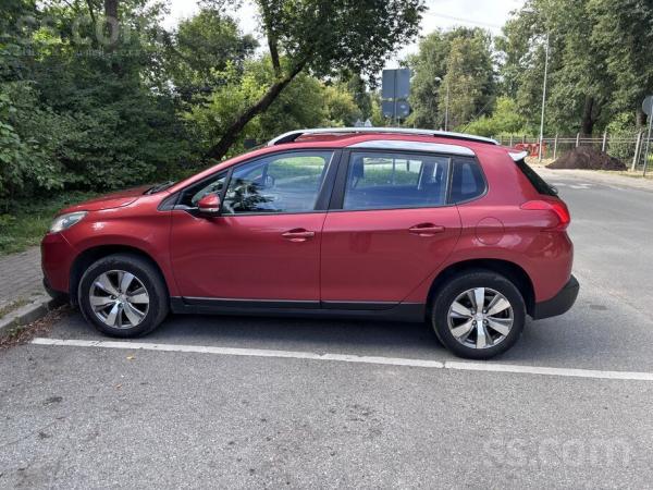 Sarkans Peugeot 2008 2014 Rīga, ar dzinēja tilpumu 1.60 L un nobraukumu 136 tūkst. km par 5300 €, foto 4 vietnē AUTOMOTO.COM.LV