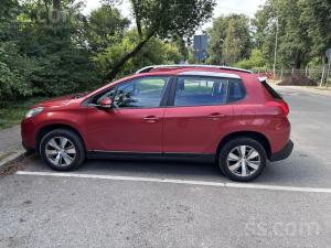 Sarkans Peugeot 2008 2014 Rīga, ar dzinēja tilpumu 1.60 L un nobraukumu 136 tūkst. km par 5300 €, foto 5 vietnē AUTOMOTO.COM.LV