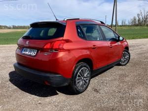 Red Peugeot 2008 2015 in Talsi, with an engine capacity of 1.60 L and mileage of 0 thousand km for 4500 €, photo 4 on AUTOMOTO.COM.LV