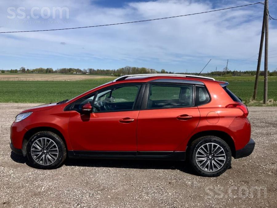 Red Peugeot 2008 2015 in Talsi, with an engine capacity of 1.60 L and mileage of 0 thousand km for 4500 €, photo 7 on AUTOMOTO.COM.LV