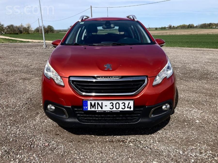 Red Peugeot 2008 2015 in Talsi, with an engine capacity of 1.60 L and mileage of 0 thousand km for 4500 €, photo 9 on AUTOMOTO.COM.LV