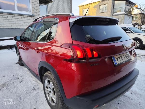 Sarkans Peugeot 2008 2016 Telšiai, ar dzinēja tilpumu 1.20 L un nobraukumu 118 tūkst. km par 4950 €, foto 6 vietnē AUTOMOTO.COM.LV