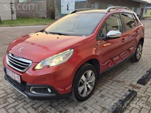 Red Peugeot 2008 2016 in Kuldiga, with an engine capacity of 1.20 L and mileage of 131 thousand km for 6800 €, photo 3 on AUTOMOTO.COM.LV