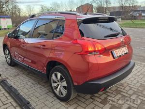 Red Peugeot 2008 2016 in Kuldiga, with an engine capacity of 1.20 L and mileage of 131 thousand km for 6800 €, photo 5 on AUTOMOTO.COM.LV