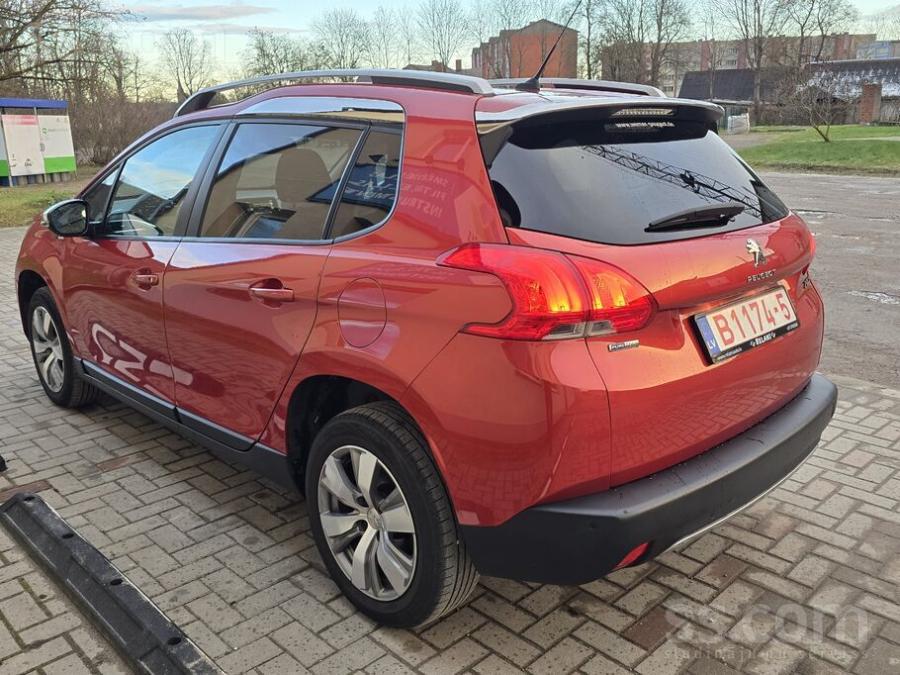 Red Peugeot 2008 2016 in Kuldiga, with an engine capacity of 1.20 L and mileage of 131 thousand km for 6800 €, photo 5 on AUTOMOTO.COM.LV