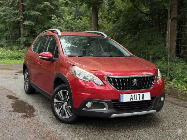 Sarkans Peugeot 2008 2016 Tauragė, ar dzinēja tilpumu 1.20 L un nobraukumu 115 tūkst. km par 4499 €, foto 1 vietnē AUTOMOTO.COM.LV
