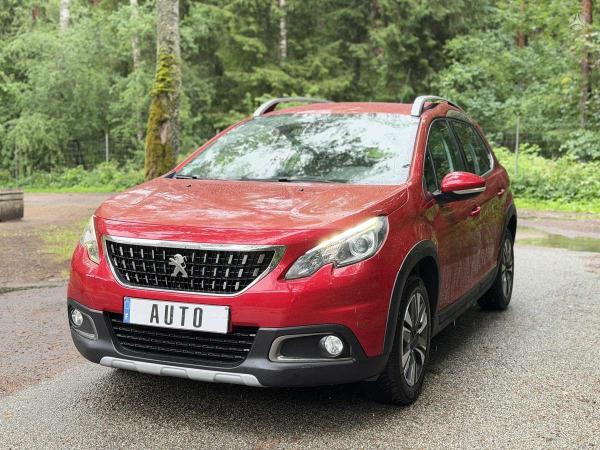 Sarkans Peugeot 2008 2016 Tauragė, ar dzinēja tilpumu 1.20 L un nobraukumu 115 tūkst. km par 4499 €, foto 4 vietnē AUTOMOTO.COM.LV